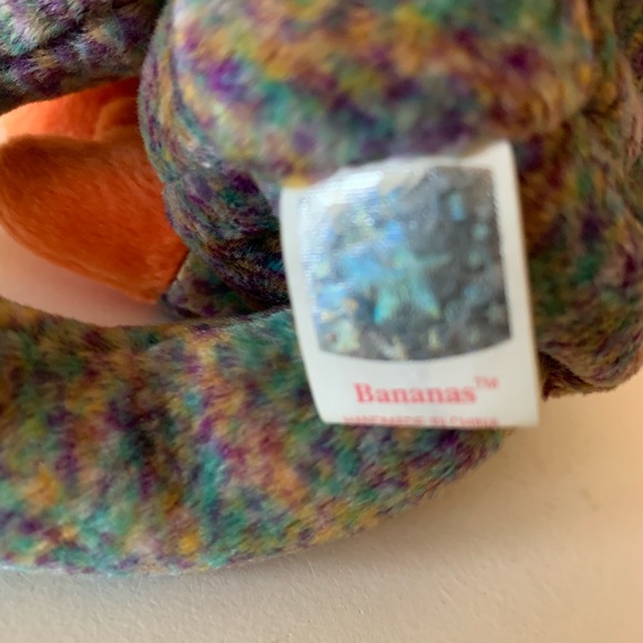 Ty | Toys | Ty Beanie Baby Orangutan Bananas Monkey | Poshmark